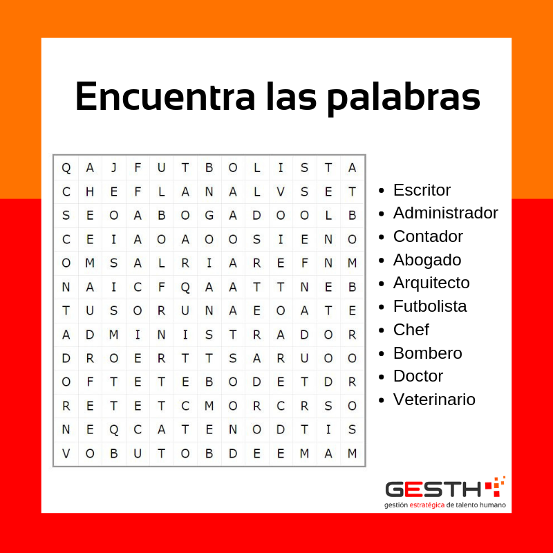 Sopa de letras y otros pasatiempos para el cerebro